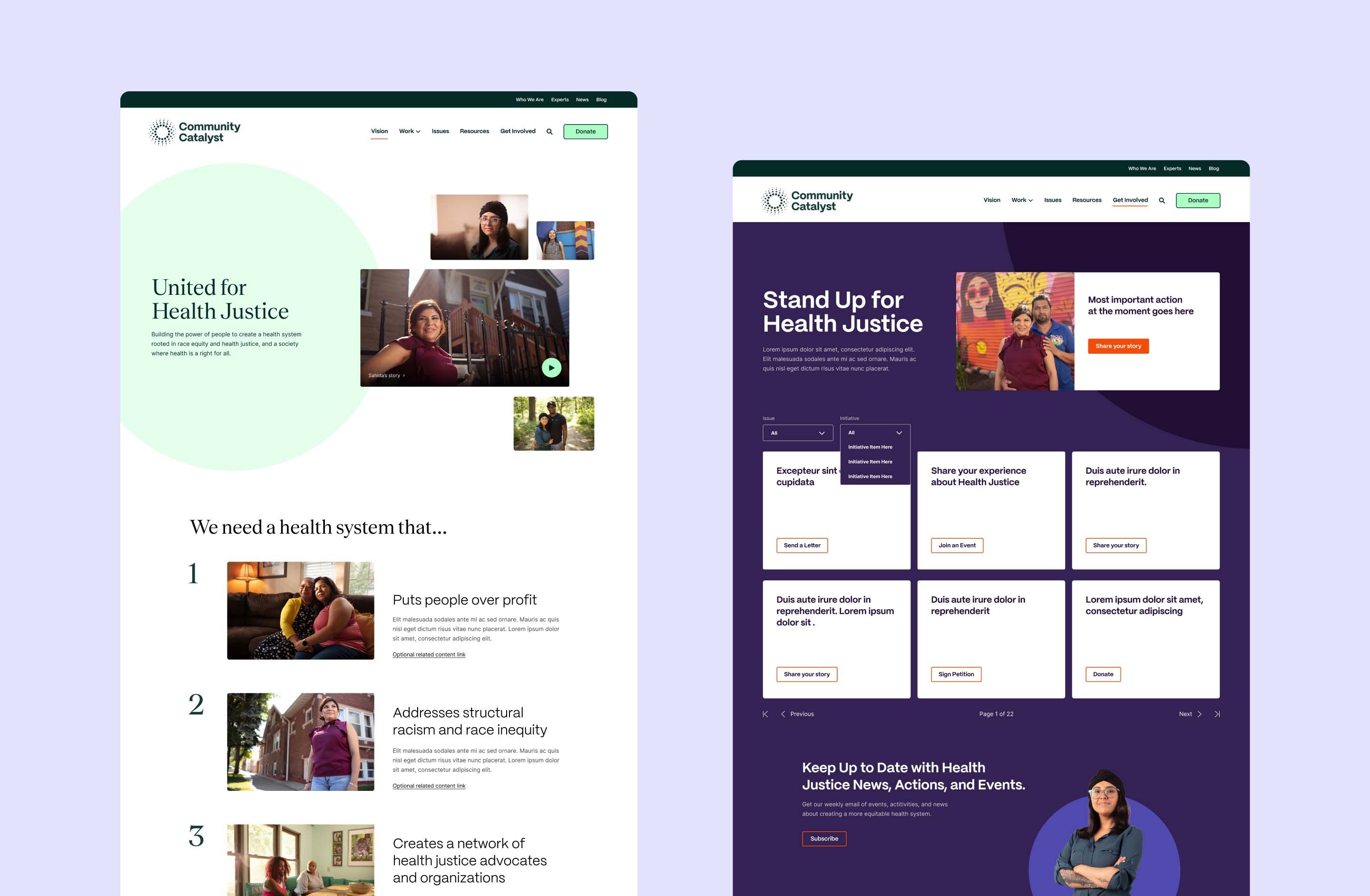 Community Catalyst - Wide Eye